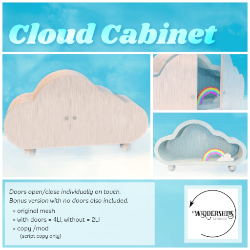 Second Life Marketplace - Widdershins - Cloud Cabinet
